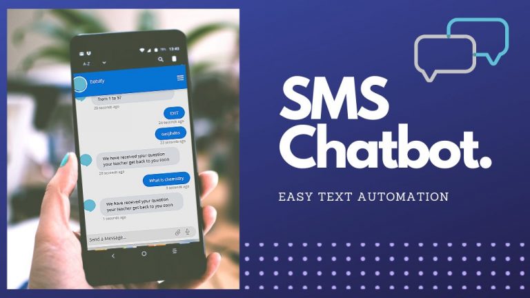 8 common reasons to automate messages: SMS chatbot feature