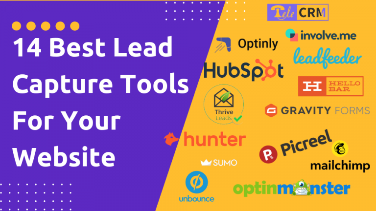 16 best lead capture tools for your website