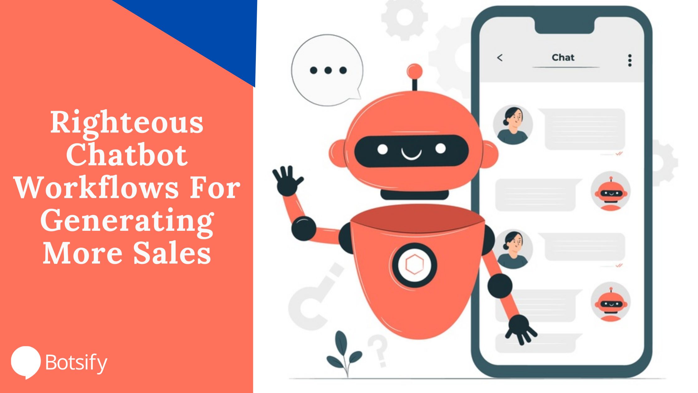 4 righteous chatbot workflows for generating more sales